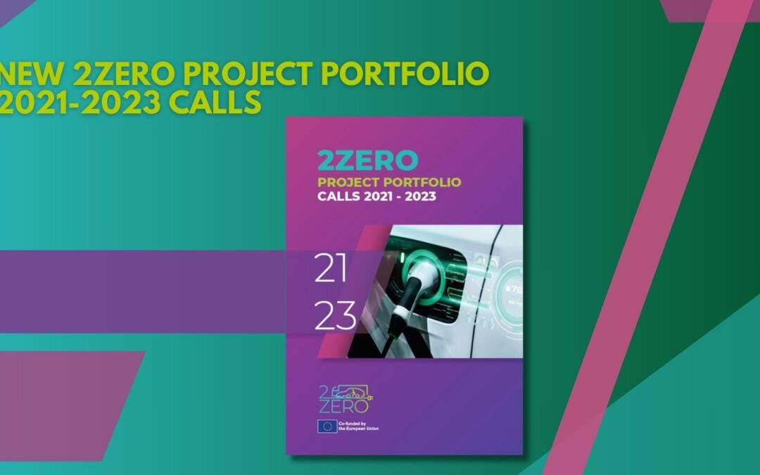 2Zero Project Portfolio 2021 - 2023 Calls - 2Zero Emission